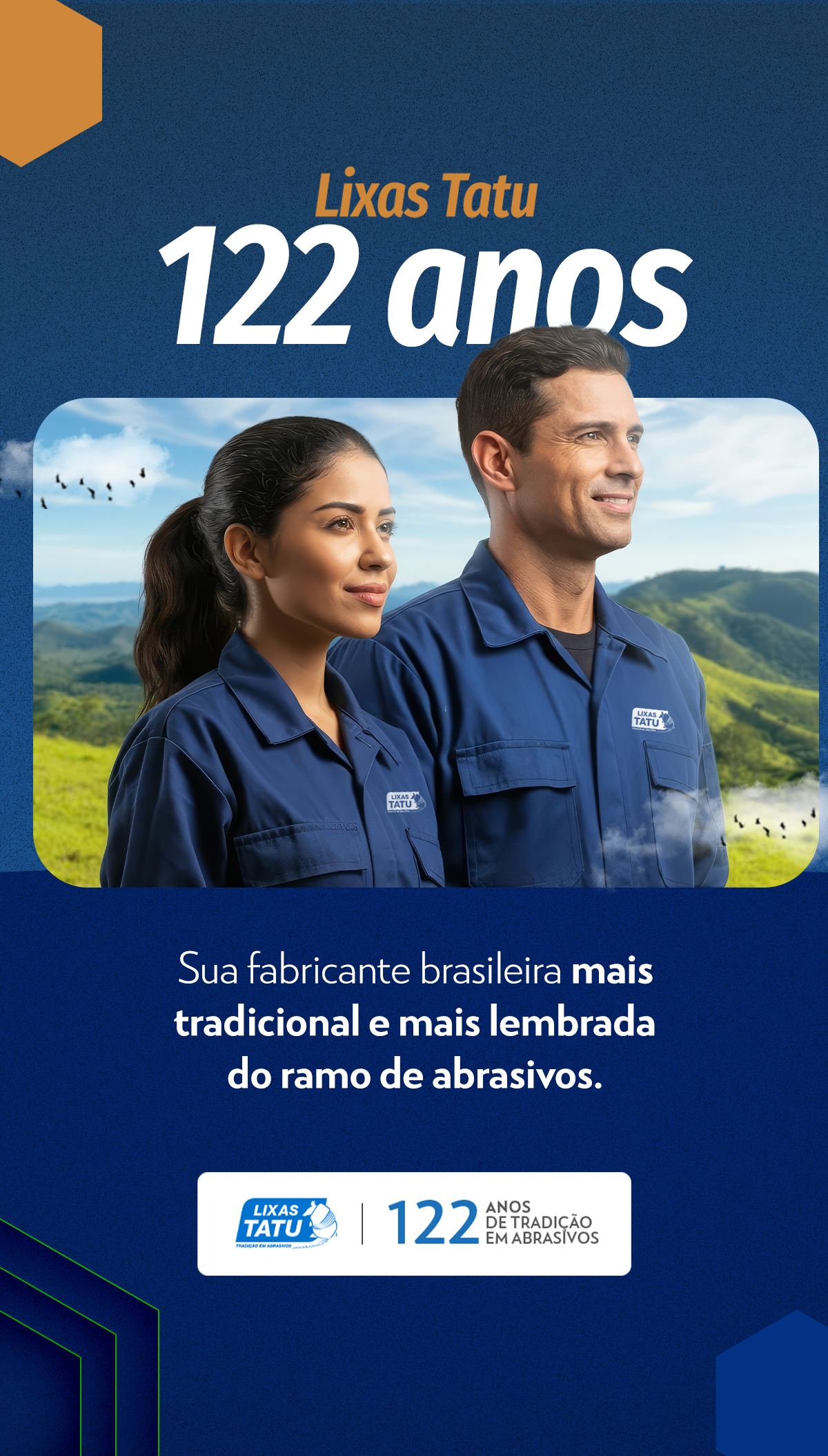 Parabéns Lixas Tatu – 122 anos de Tradição em Abrasivos. – Lixas Tatu ...